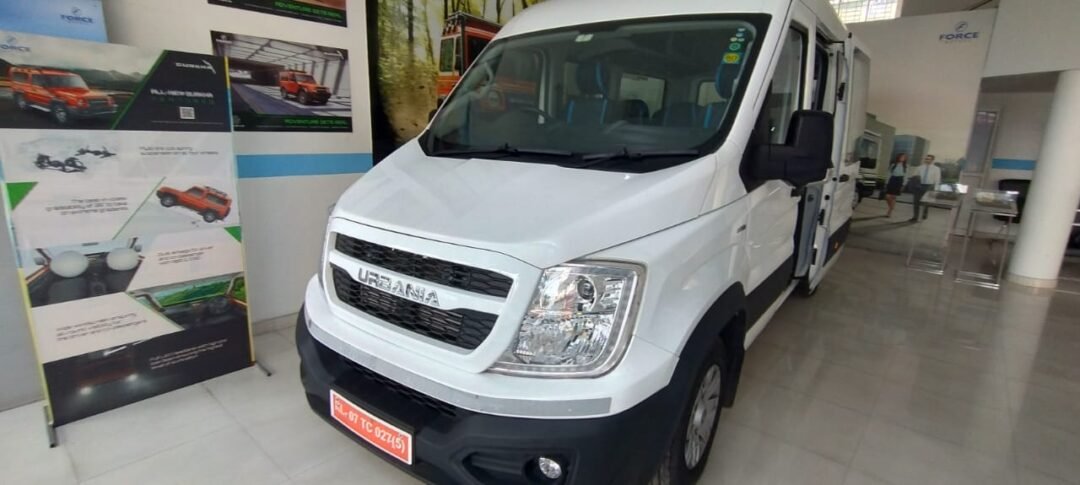 Force Urbania 17 Seat Tempo For Rental From Cochin | Kerala Tourist ...
